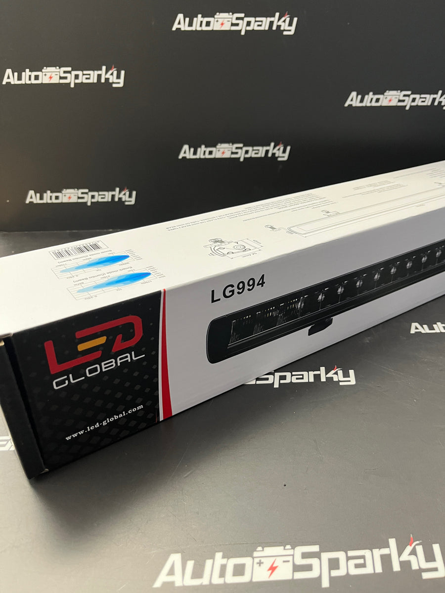 20.5" Slim LED Light Bar - 105Watt 8820Lumen - Dynamic Start up Amber ...