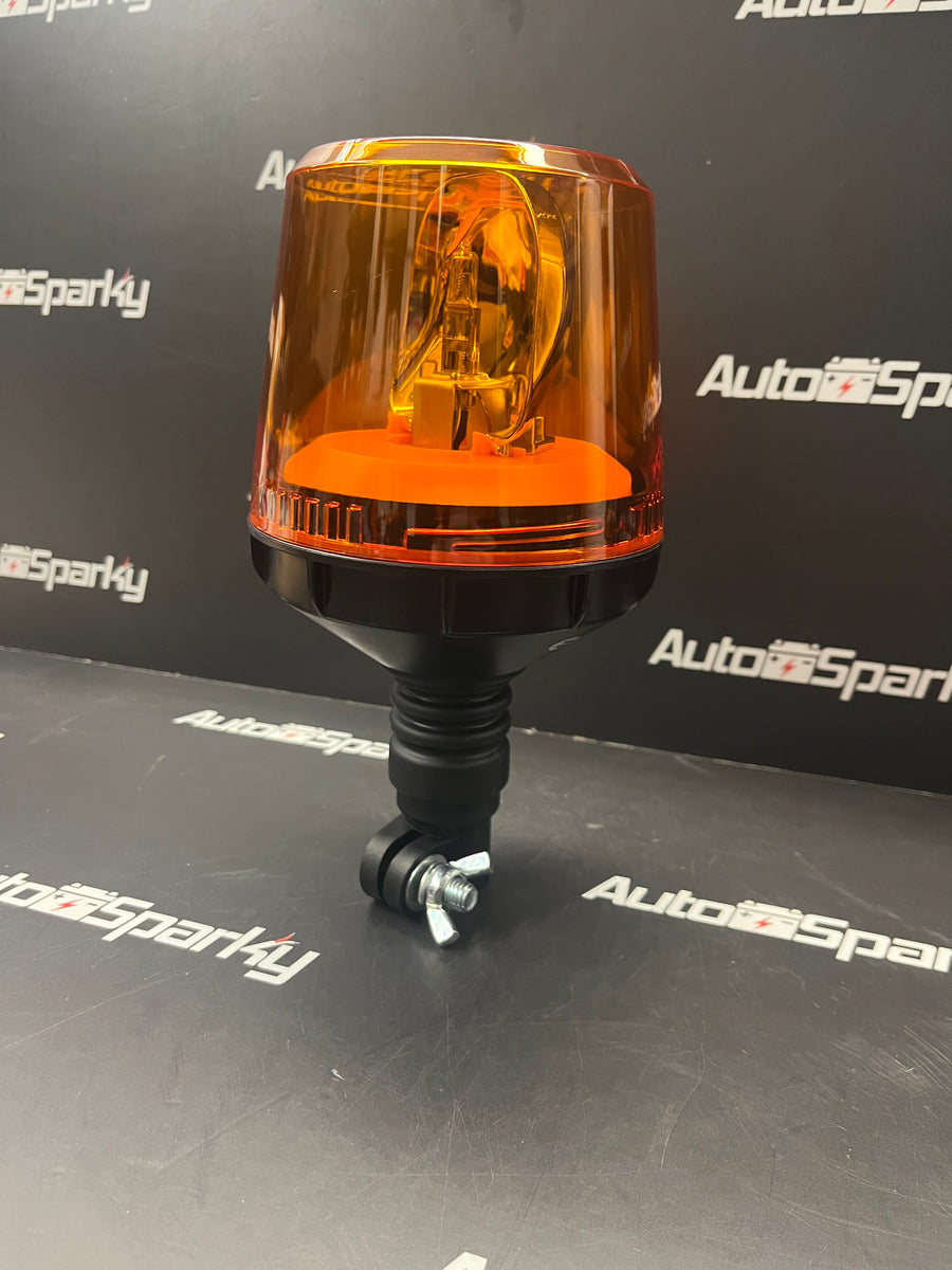 Bulb Pole Mount Beacon - Fast Spinning **New Design** – Auto Sparky