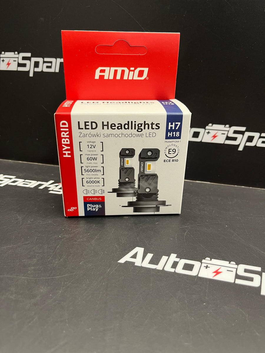 H7 Hybrid Series Direct Fit Canbus Ready LED Bulb Pair - 12v – Auto Sparky