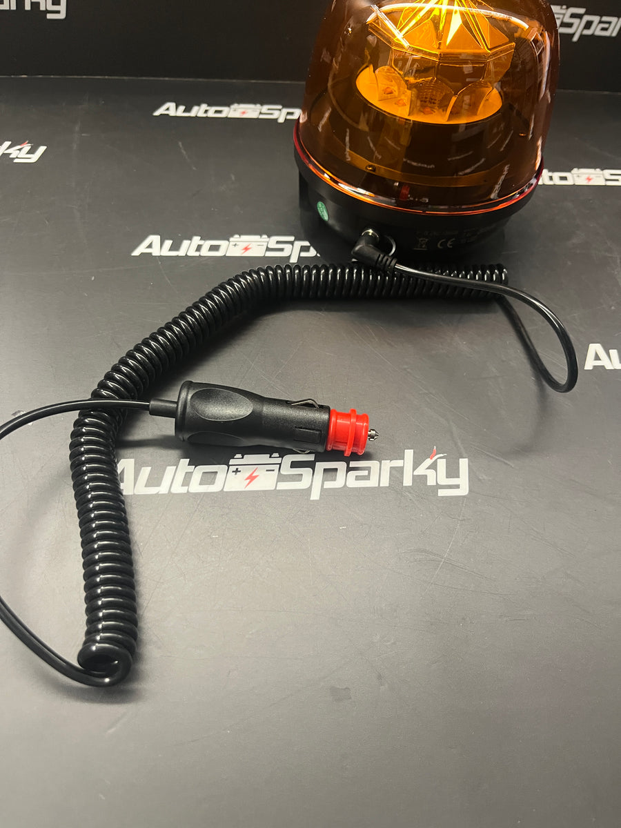 LED Rechargeable Magnetic Suction Mount Hi Output Beacon - Car Charger ...