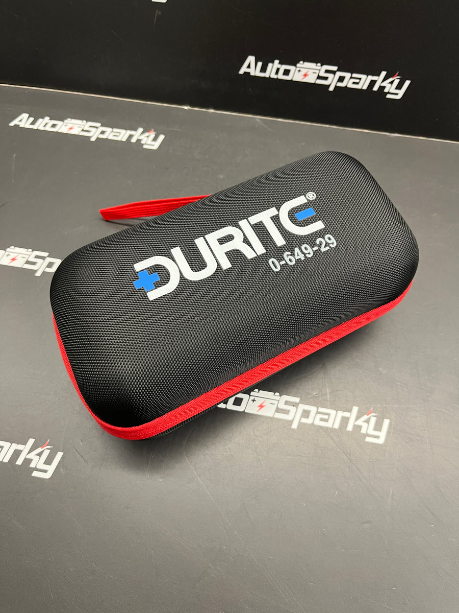 Durite Mini Li-Ion Booster Pack - 12V, 16,000mAh (Starts up to 5L Dies ...