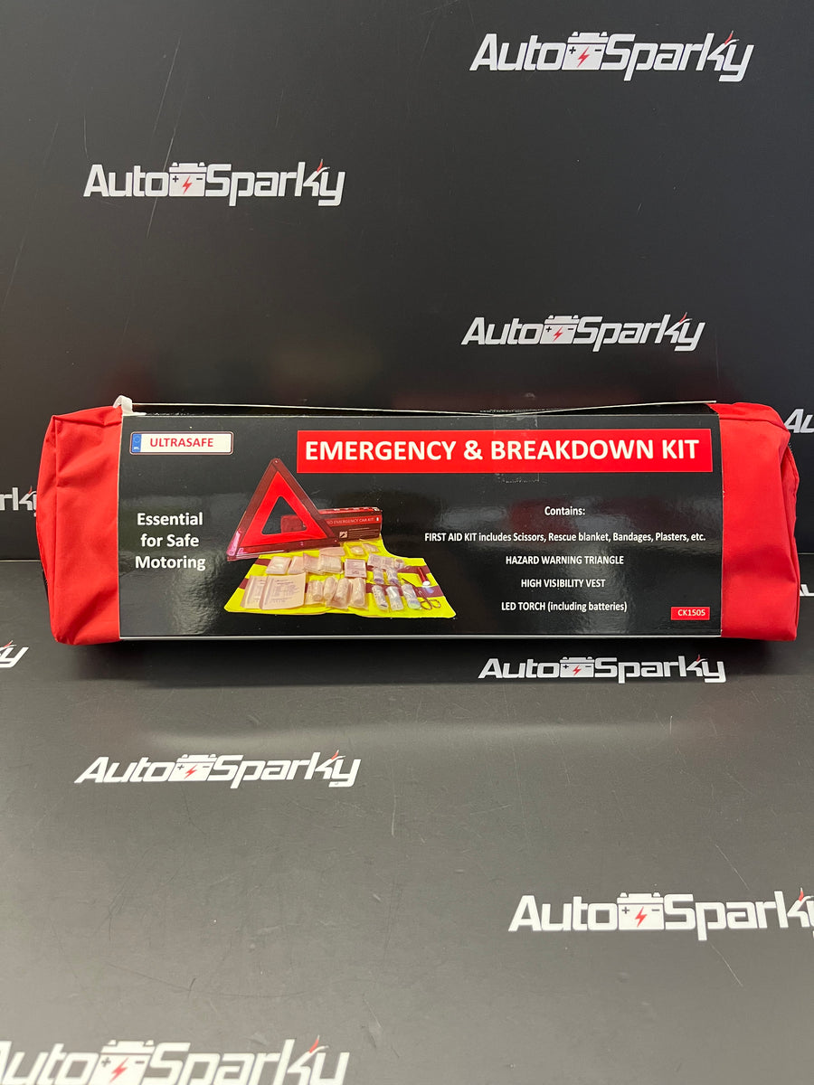 Ultrasafe Car Emergency & Breakdown Kit – Auto Sparky