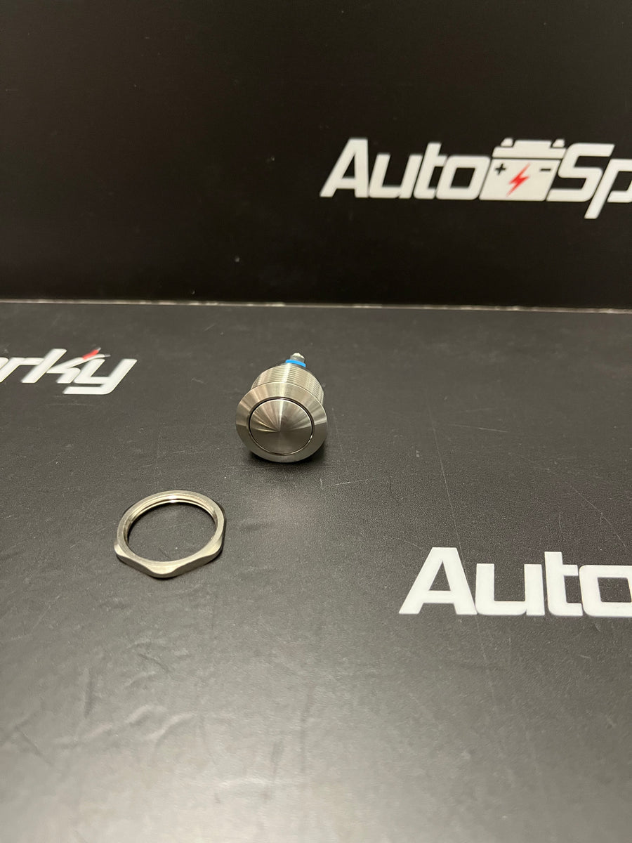 Stainless Steel Push Button Switch with Nickel Plated Brass Body (Idea ...