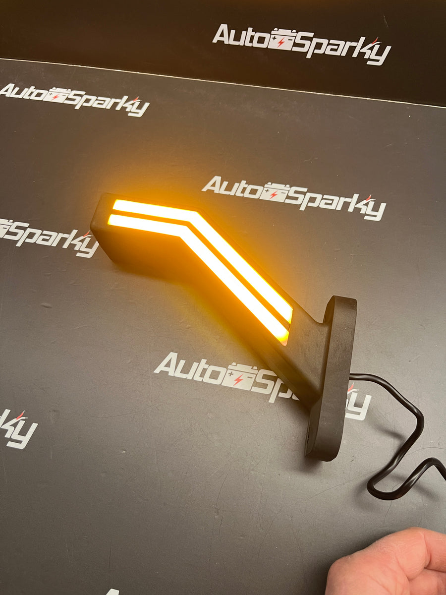 LED Stalk Marker Light with Dynamic Indicator - Pair - LED Global ...