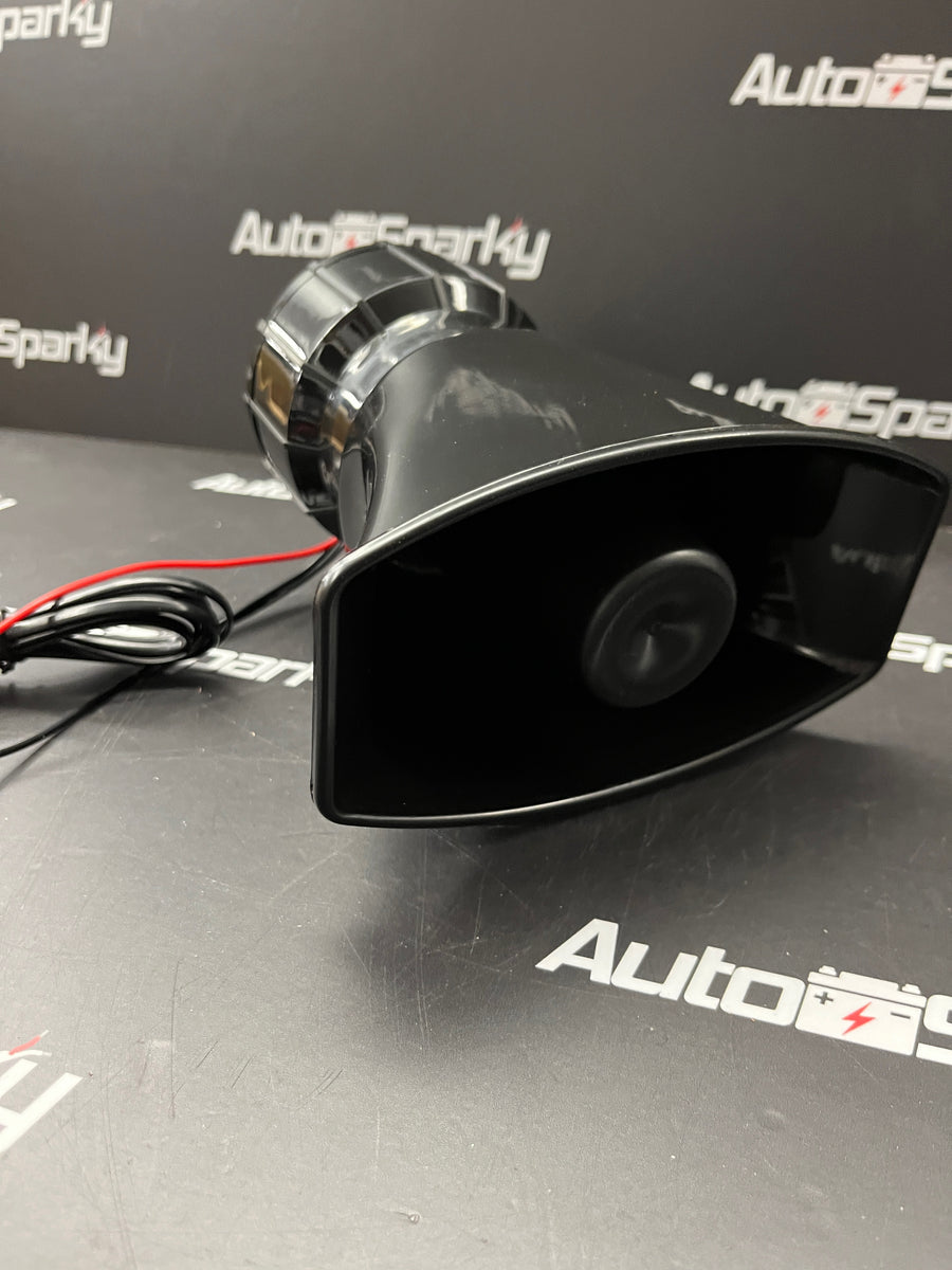 12v Loadspeaker / Megaphone System with 7x Alarm & Siren Sounds – Auto ...