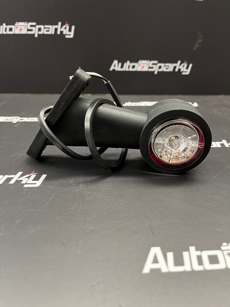 45 Degree Short Front / Rear LED Flexible Stalk Marker Pair (2x Lights ...