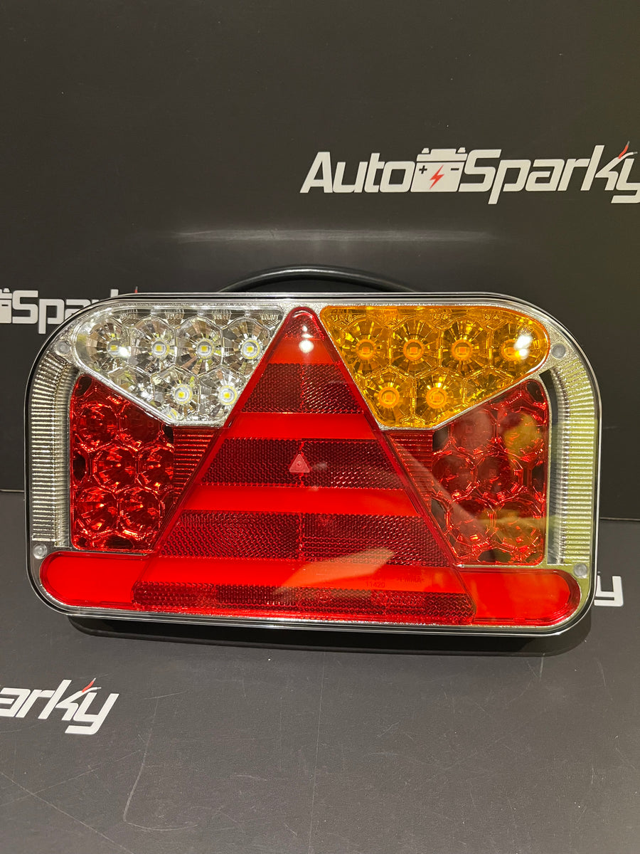 LED Combination Light with Neon Triangle Tail Light Pair – Auto Sparky