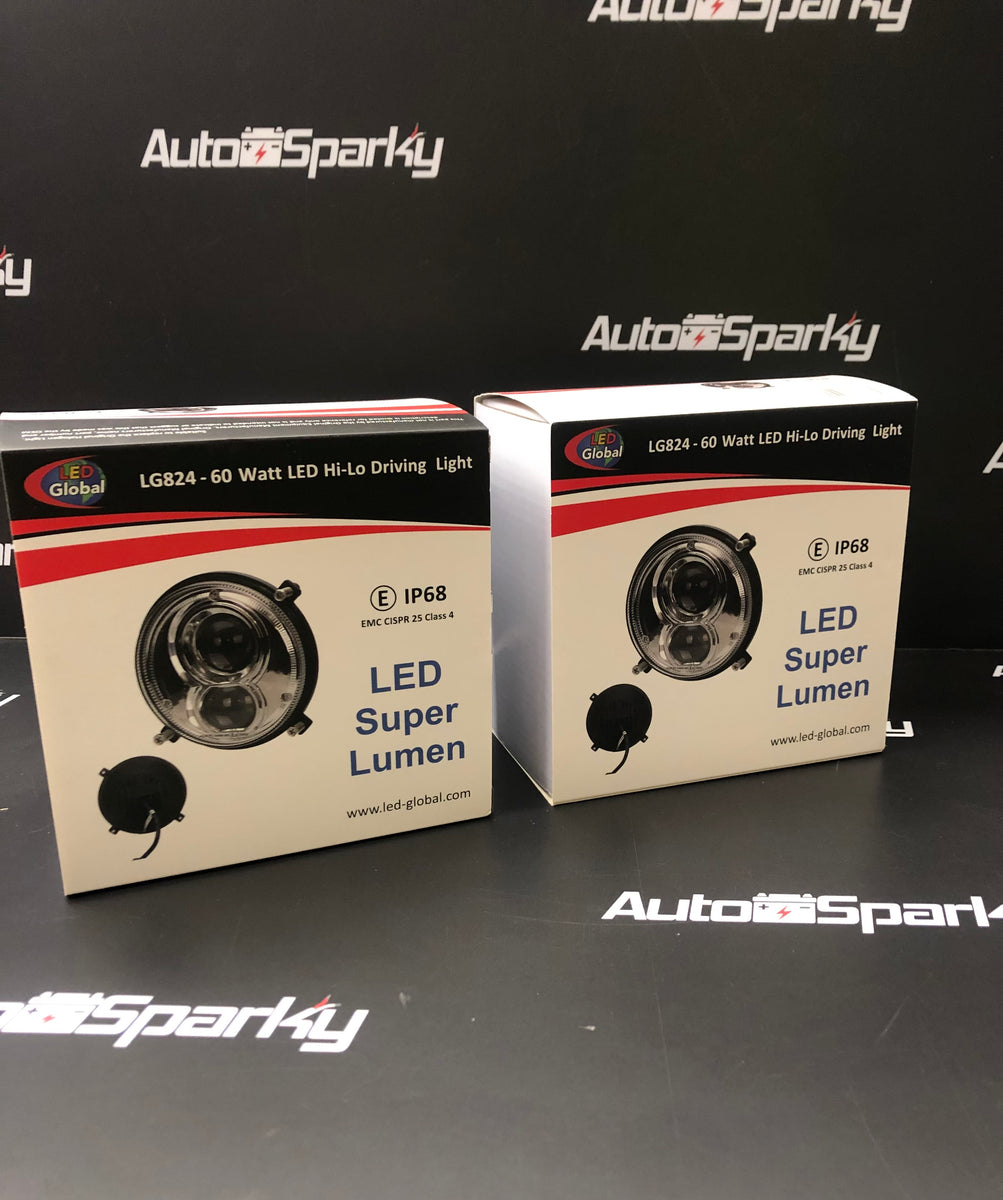 MASSEY FERGUSON LED HEADLIGHTS PAIR - LED Global – Auto Sparky